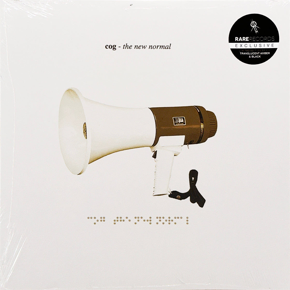 Cog New Normal Amber & Black Variant – Rare Records