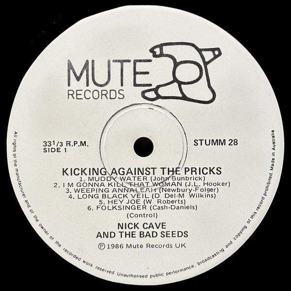 Kicking Against The Pricks - Rare Records Au