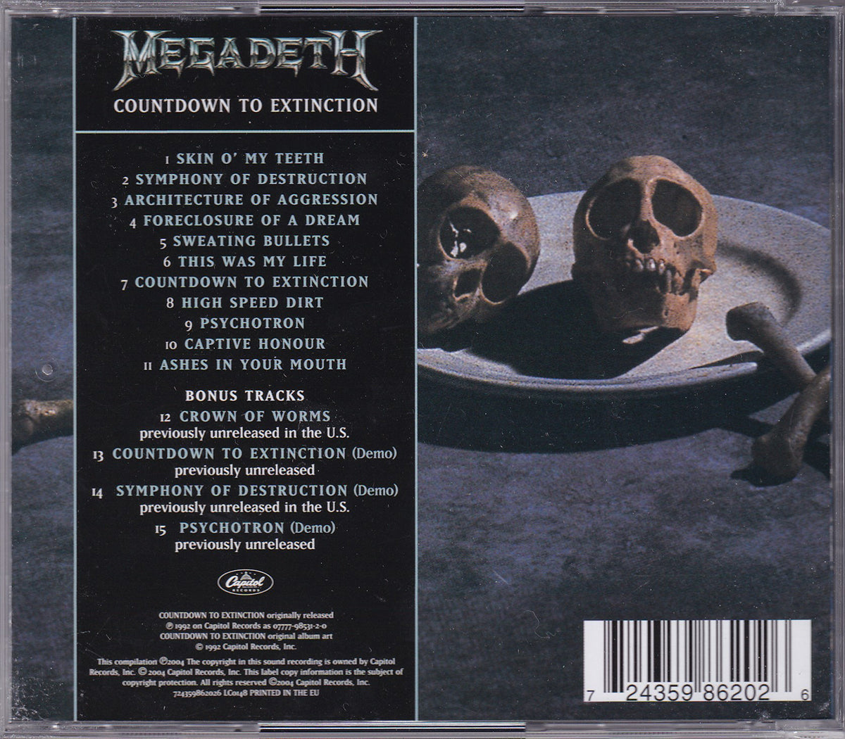 Countdown To Extinction - Rare Records Au