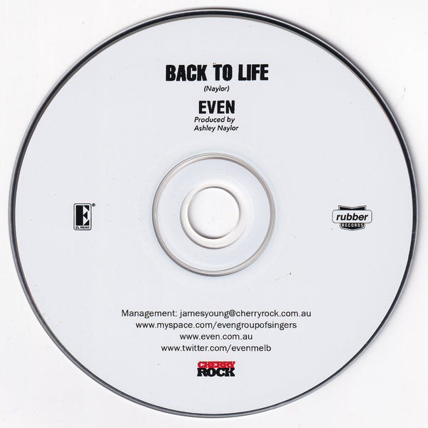 Back To Life - Rare Records Au