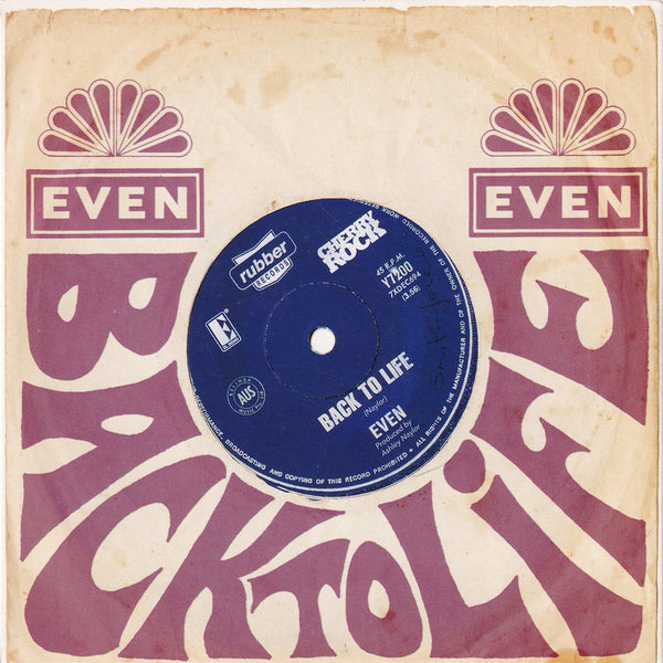 Back To Life - Rare Records Au