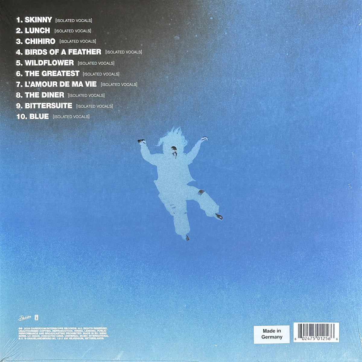 Hit Me Hard And Soft (Isolated Vocals) - Rare Records Au