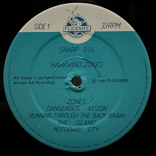 Zones - Rare Records Au