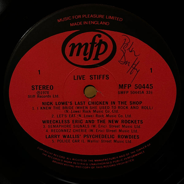 Live Stiffs - Rare Records Au