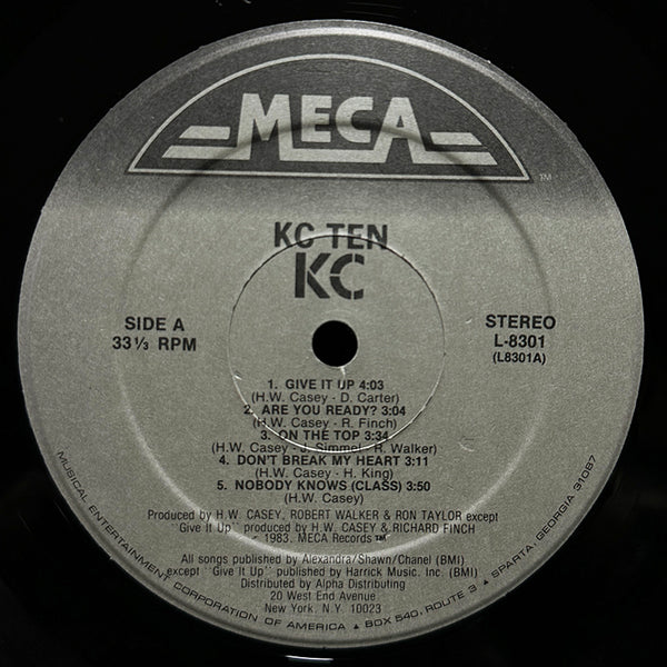 KC Ten - Rare Records Au