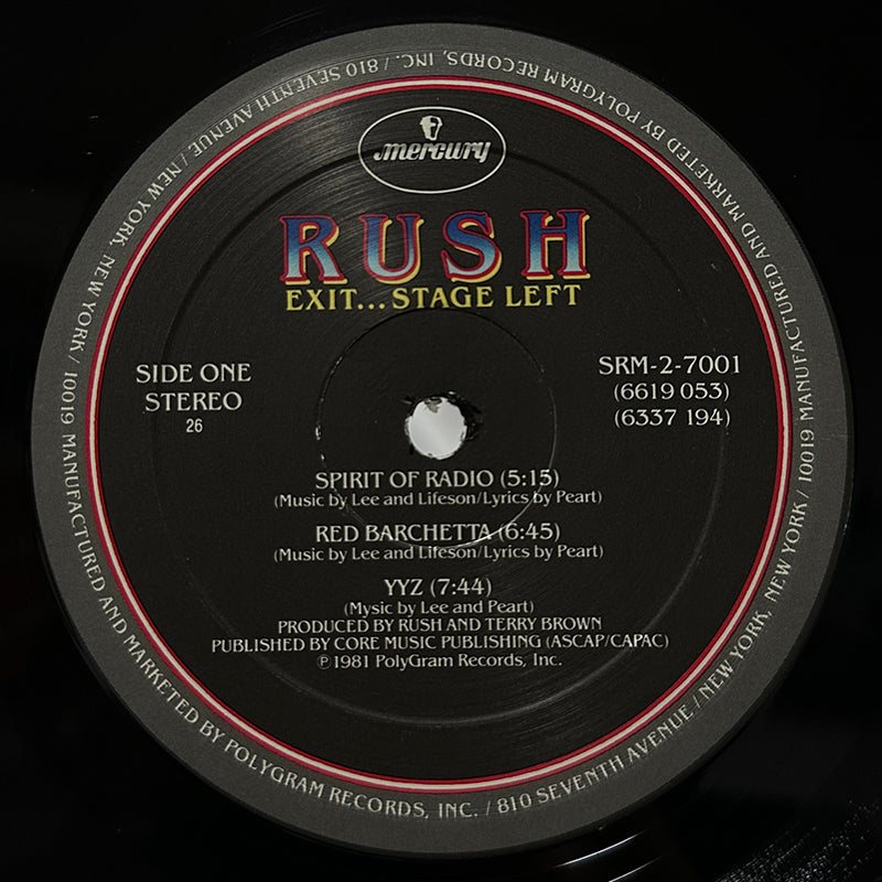 Exit...Stage Left - Rare Records Au