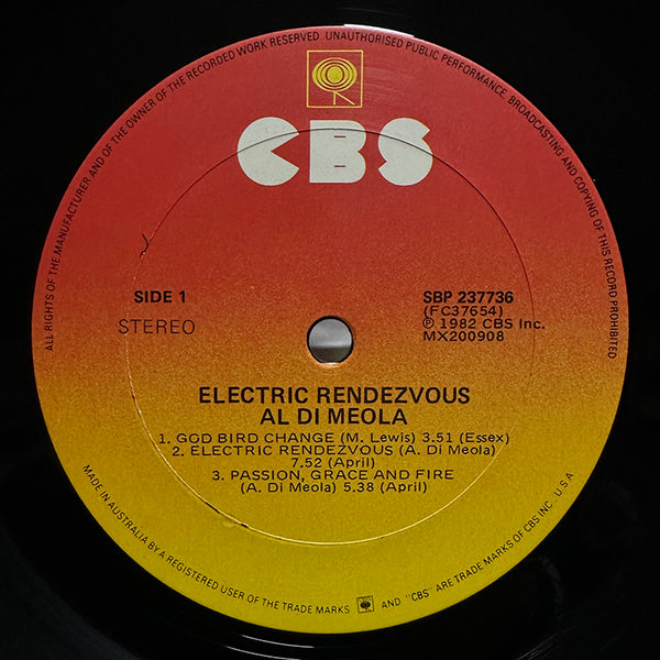 Electric Rendezvous - Rare Records Au
