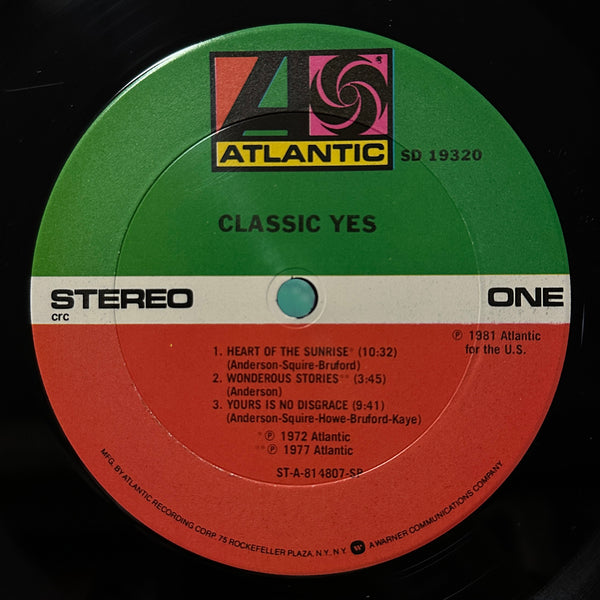 Classic Yes - Rare Records Au