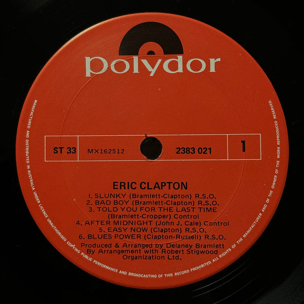 Eric Clapton - Rare Records Au
