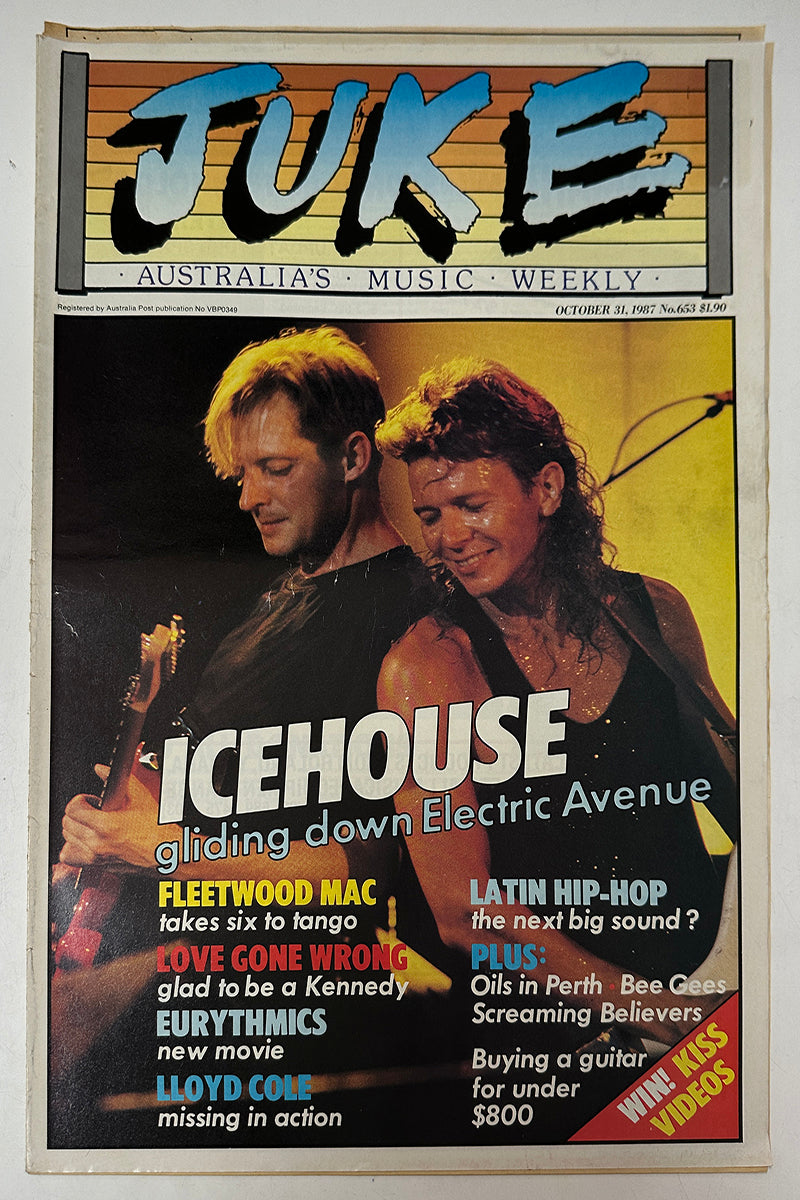 Juke - 31st October 1987 - Issue #653 - Icehouse On Cover – Rare Records