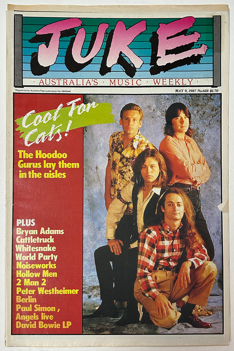 Juke - 9th May 1987 - Issue #628 - Hoodoo Gurus On Cover – Rare Records