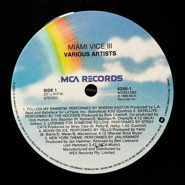 Miami Vice III - Rare Records Au