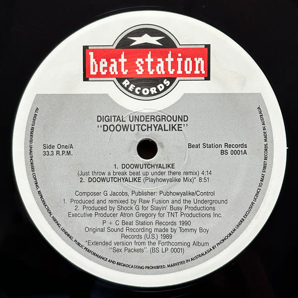 Doowutchyalike / Packet Man - Rare Records Au