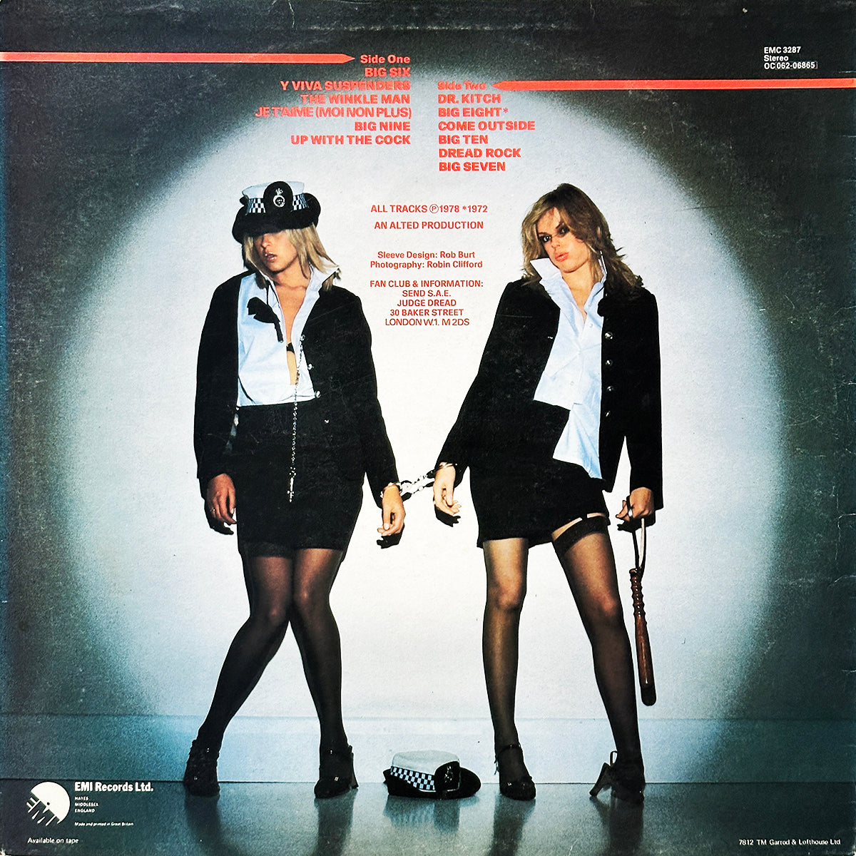 Judge Dread's Greatest Hits - Rare Records Au