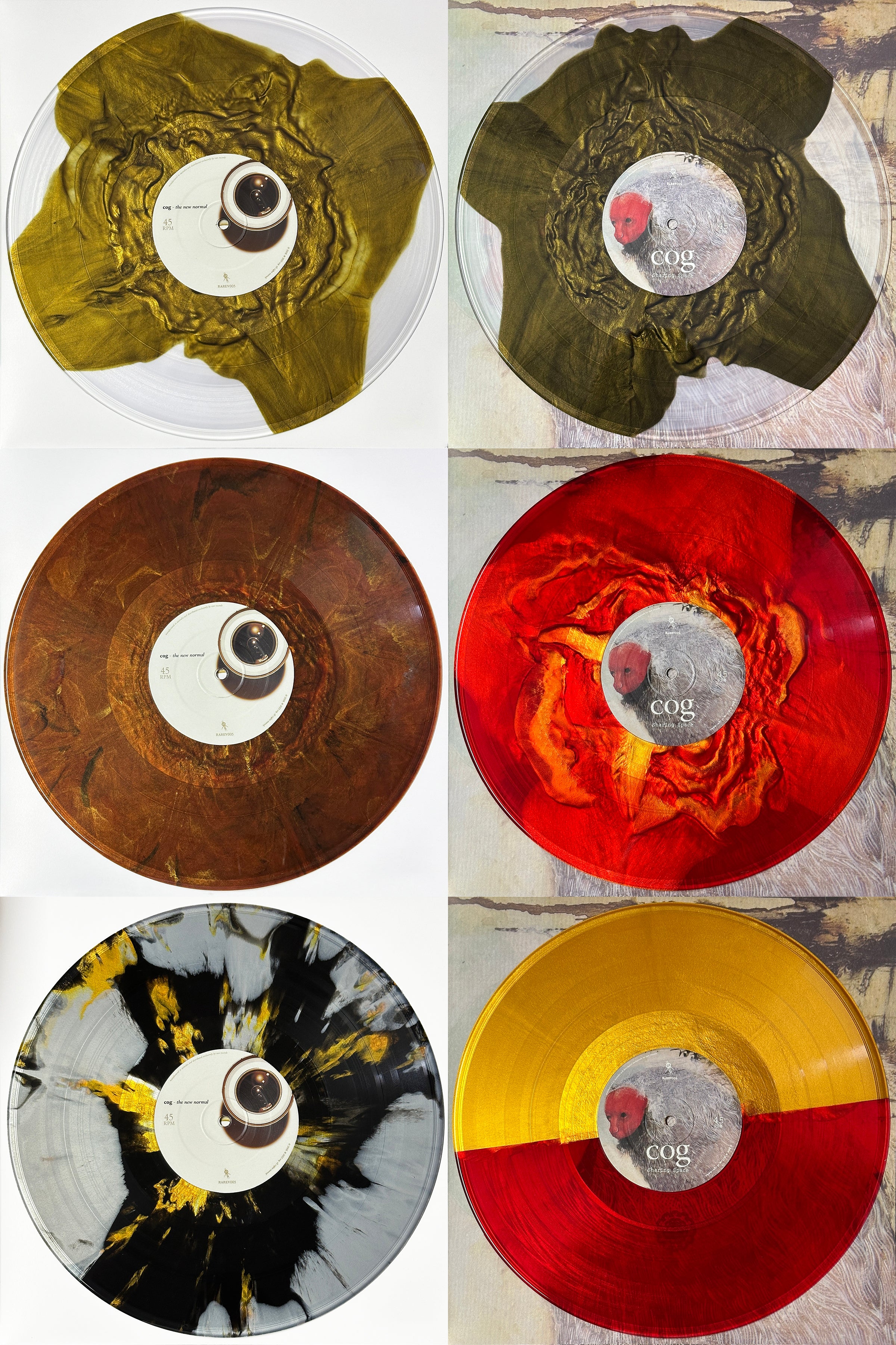 Cog Complete Bundle (3 copies of each album) – Rare Records