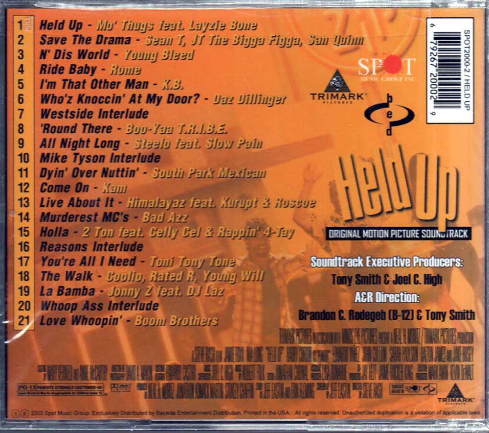Held Up (Original Motion Picture Soundtrack) – Rare Records