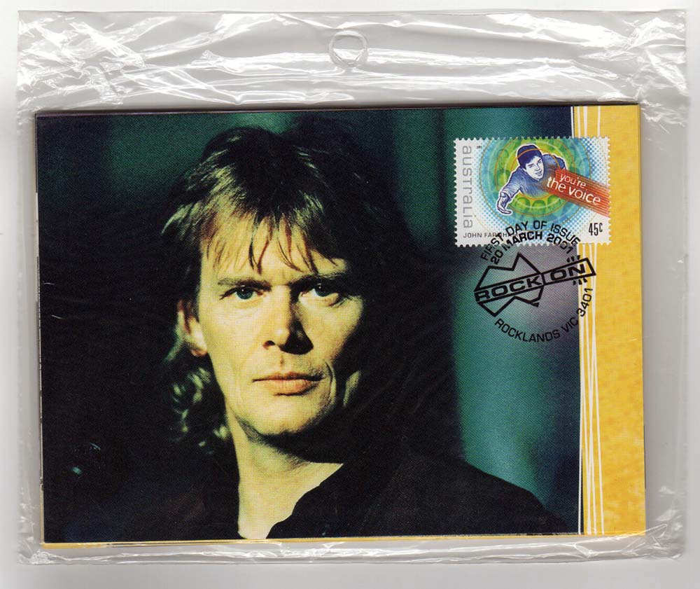 Rock Australia First Day Issue Stamp Postcard Collection - Rare Records Au