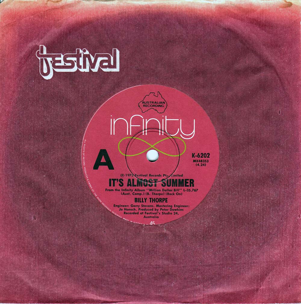 It's Almost Summer - Rare Records Au