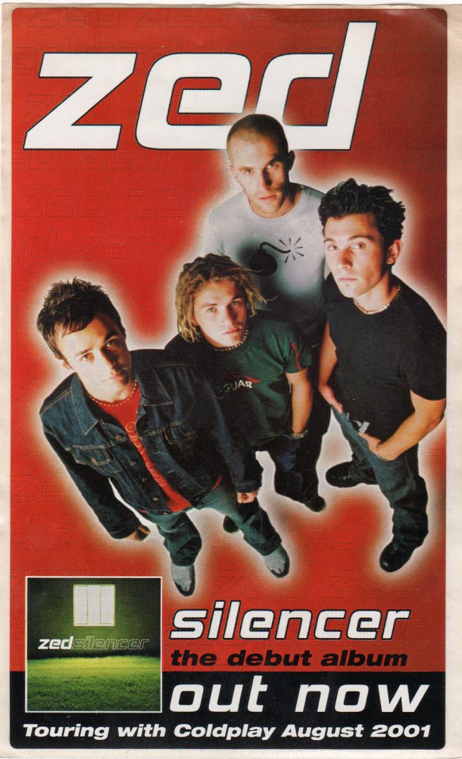 Silencer' Album Sticker - Rare Records Au