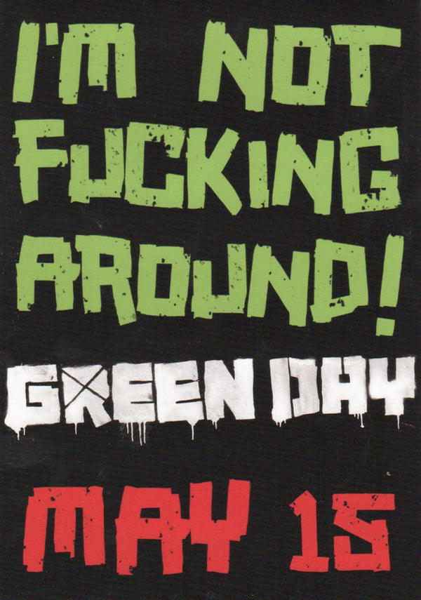 21st Century Breakdown Album Promo Sticker - Rare Records Au