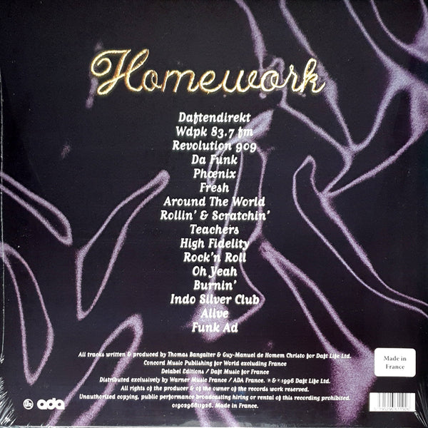 Homework - Rare Records Au