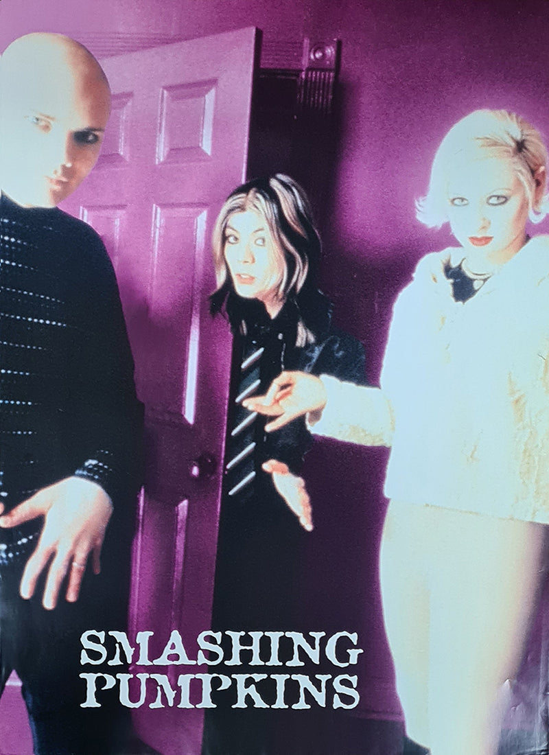 Smashing Pumpkins Infinite Sadness Band Shot (Purple) Poster – Rare Records