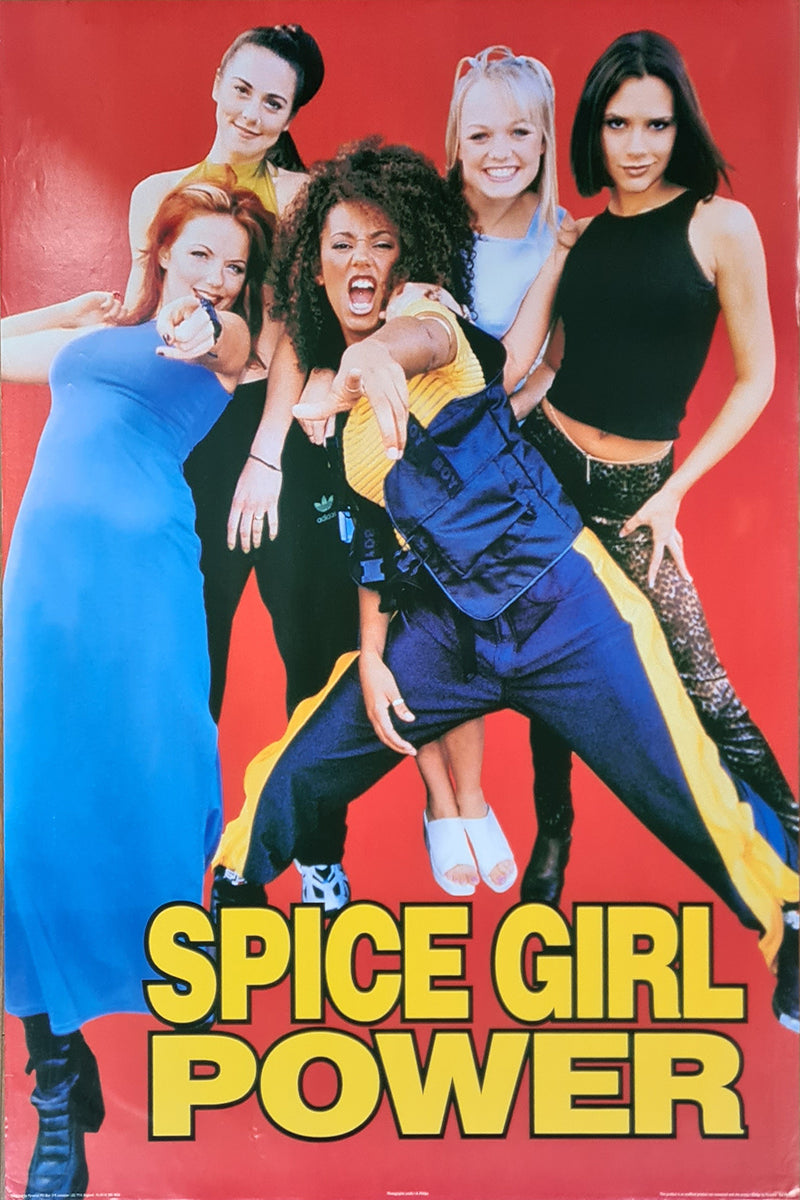 'Spice Girl Power' Poster - Rare Records Au