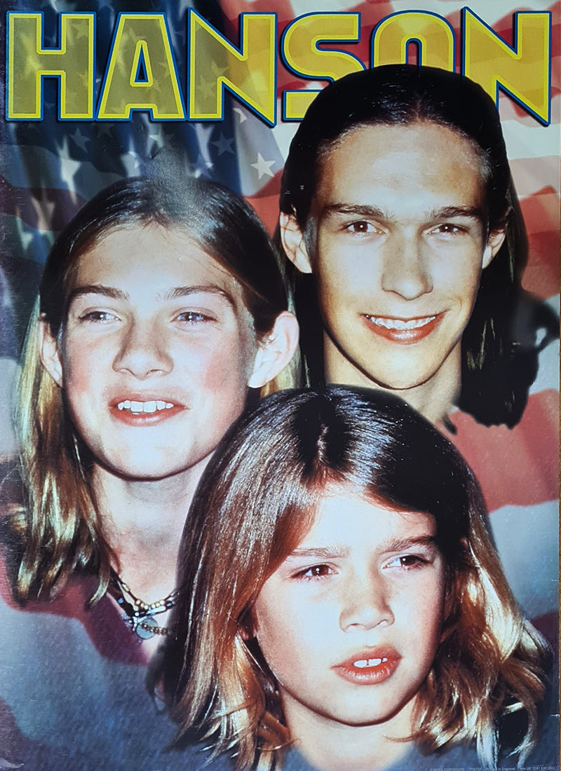 Hanson (American Flag) Poster – Rare Records