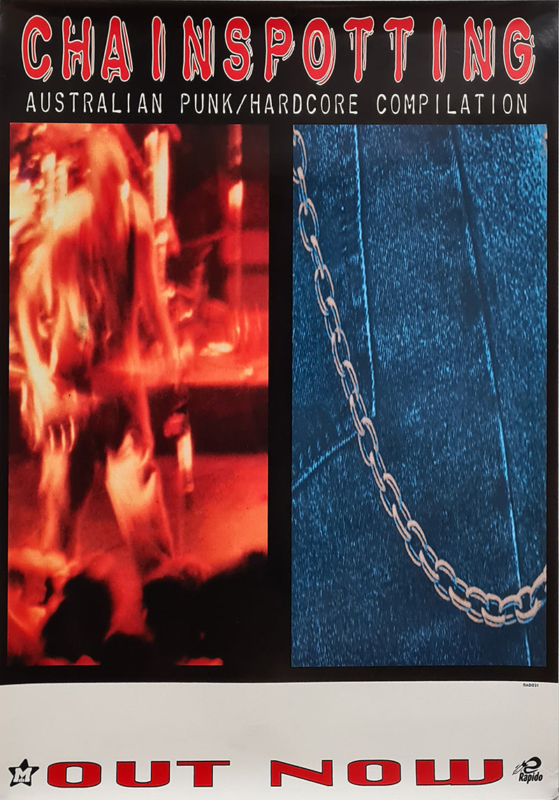 'Chainspotting - Australian Punk/Hardcore Compilation' Promo Poster ...