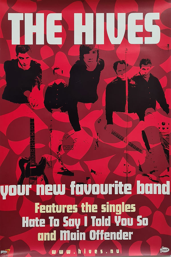 'Your New Favourite Band' Promo Poster - Rare Records Au