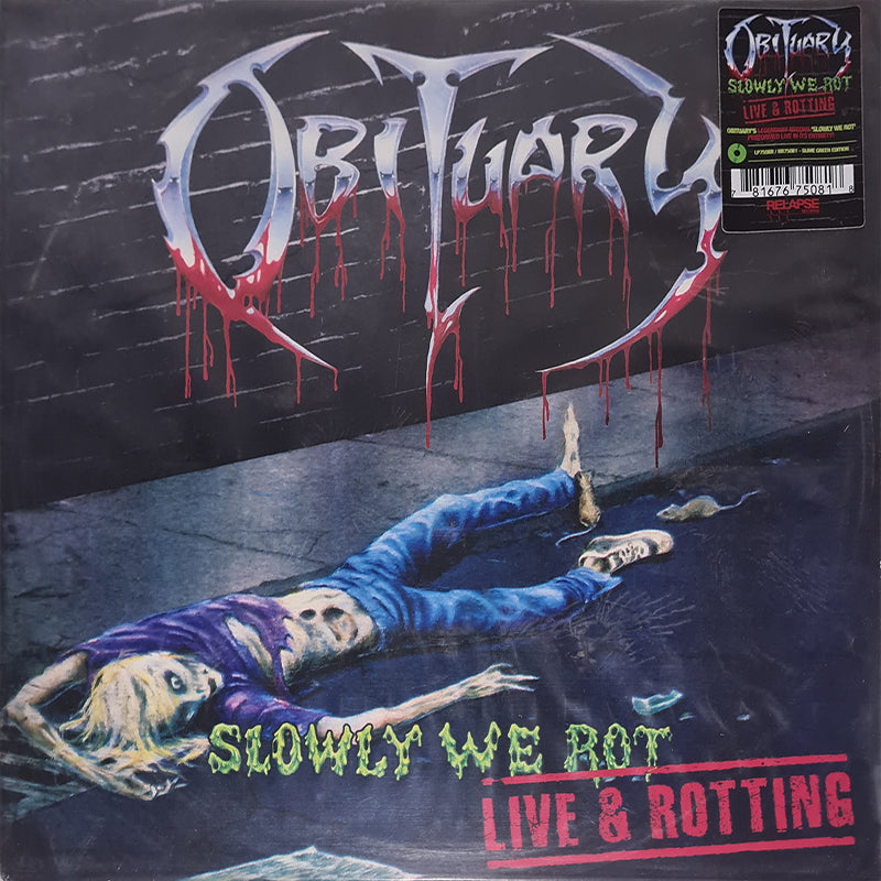 Slowly We Rot - Live & Rotting - Rare Records Au