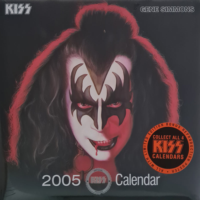 2005 Gene Simmons Calendar – Rare Records
