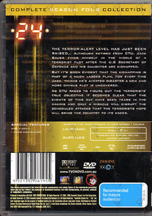24: Complete Season Four Collection - Rare Records Au
