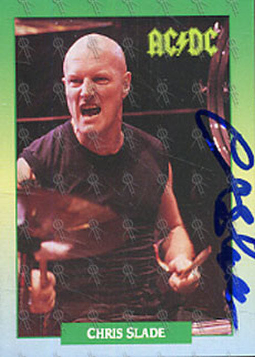 Chris Slade Rockcard – Rare Records