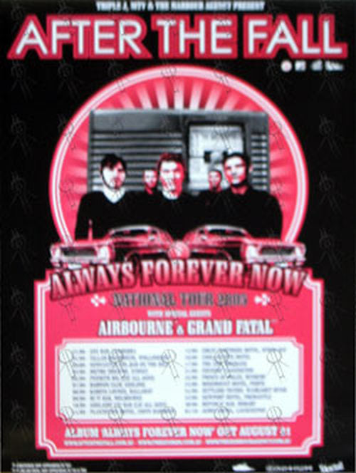 Australian 2005 'Always Forever Now' Tour Poster – Rare Records