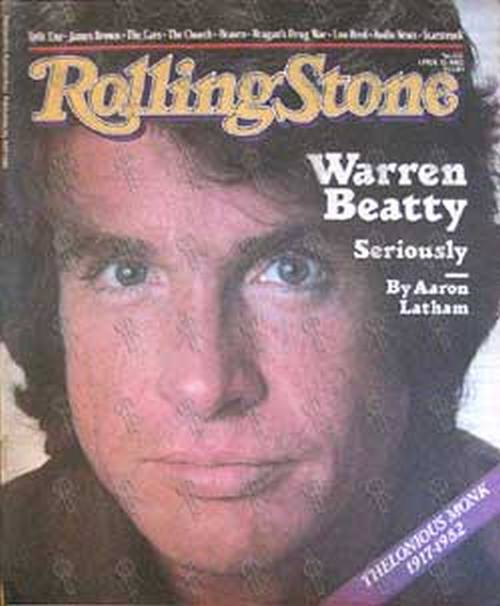 Rolling Stone - 15th April 1982 - Issue #352 - Warren Beatty On Cover ...