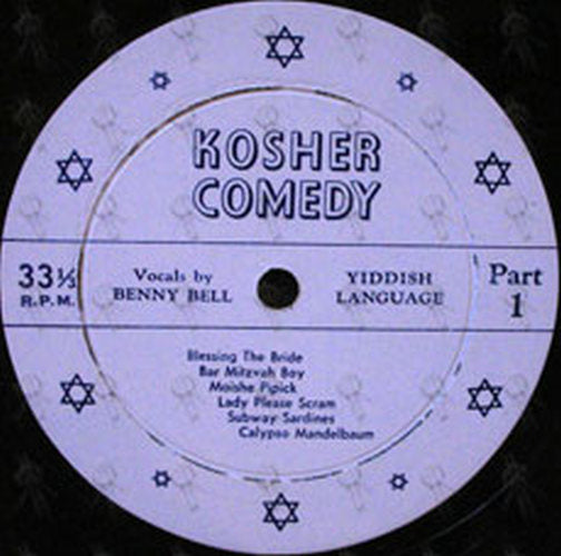 Kosher Comedy Yiddish Language - Rare Records Au