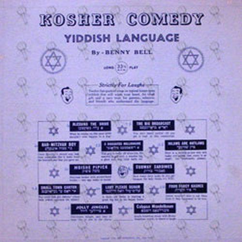 Kosher Comedy Yiddish Language - Rare Records Au