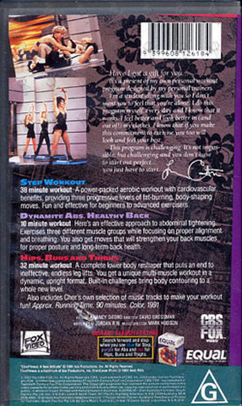 Cher Fitness: A New Attitude - Rare Records Au