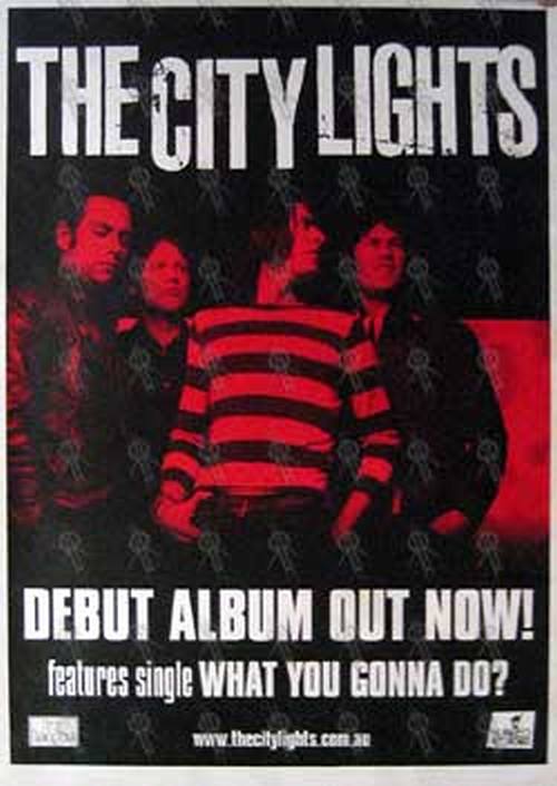The City Lights' Album Poster – Rare Records