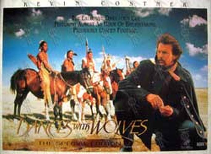 Dances With Wolves - The Special Edition' Movie Poster - Rare Records Au