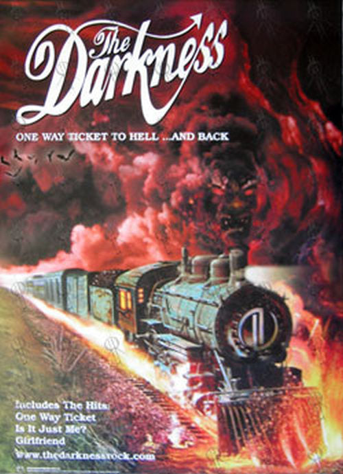 One Way Ticket To Hell ... And Back' Poster - Rare Records Au