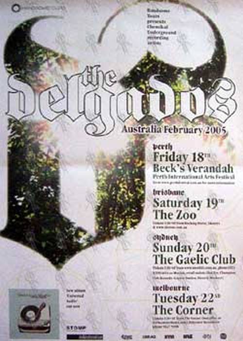 Australia February 2005' Tour Poster - Rare Records Au