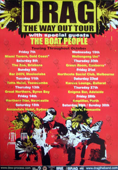 The Way Out' Australian Tour Poster – Rare Records