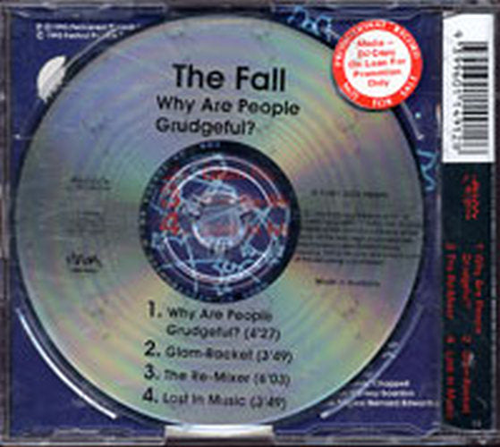 Why Are People Grudgeful? - Rare Records Au