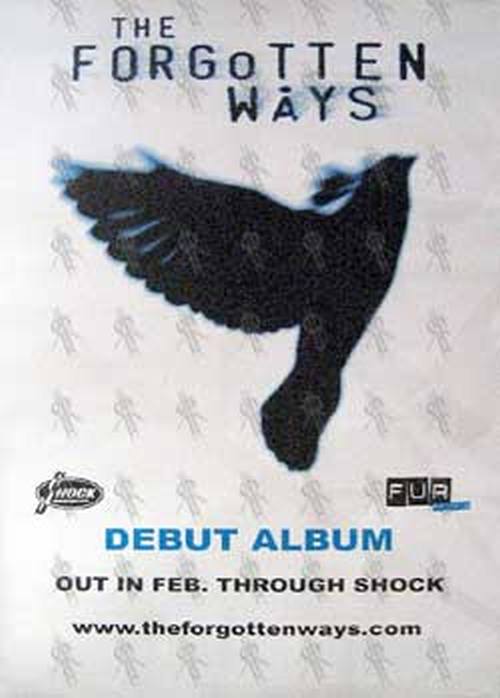 The Forgotten Ways' Album Poster - Rare Records Au