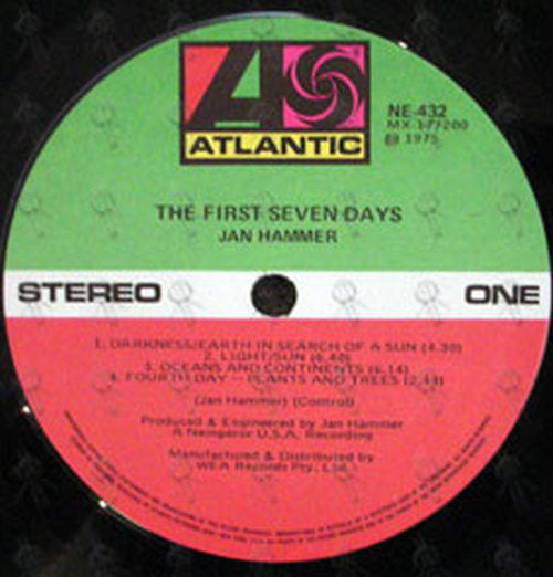 The First Seven Days - Rare Records Au