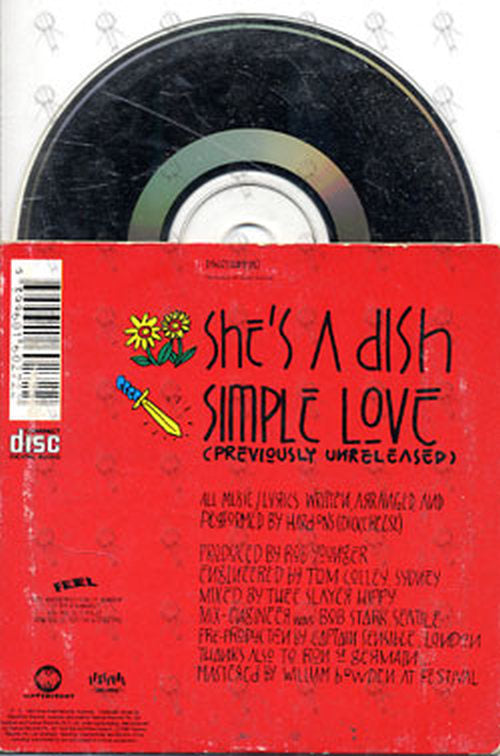 She's A Dish / Simple Love - Rare Records Au