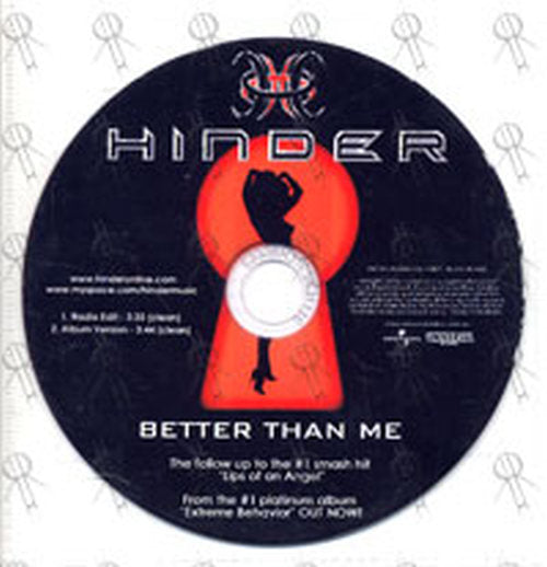 Better Than Me - Rare Records Au