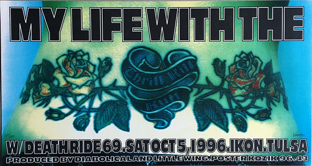 Ikon, Tulsa 5th October 1996 Gig Poster – Rare Records